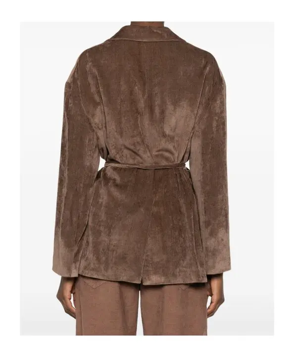 Brunello Cucinelli Belted Corduroy Blazer