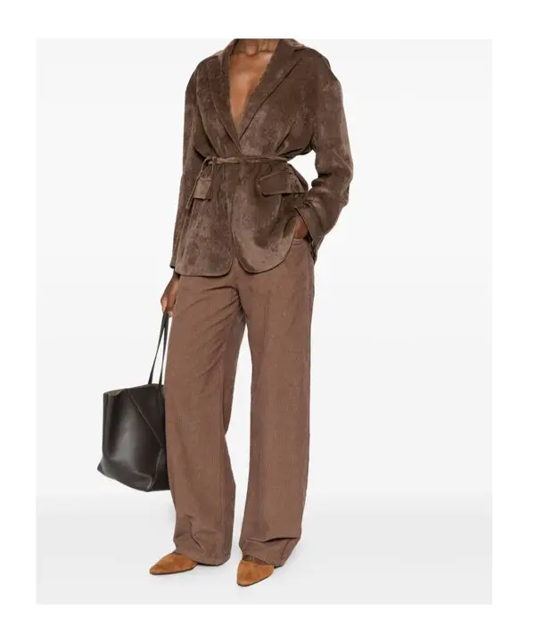 Brunello Cucinelli Belted Corduroy Blazer