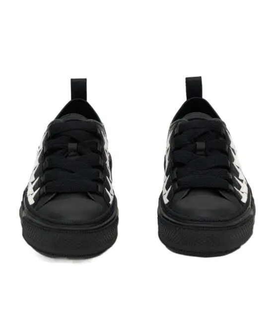 Amiri Stars Court Low Lace-up Sneakers - Black