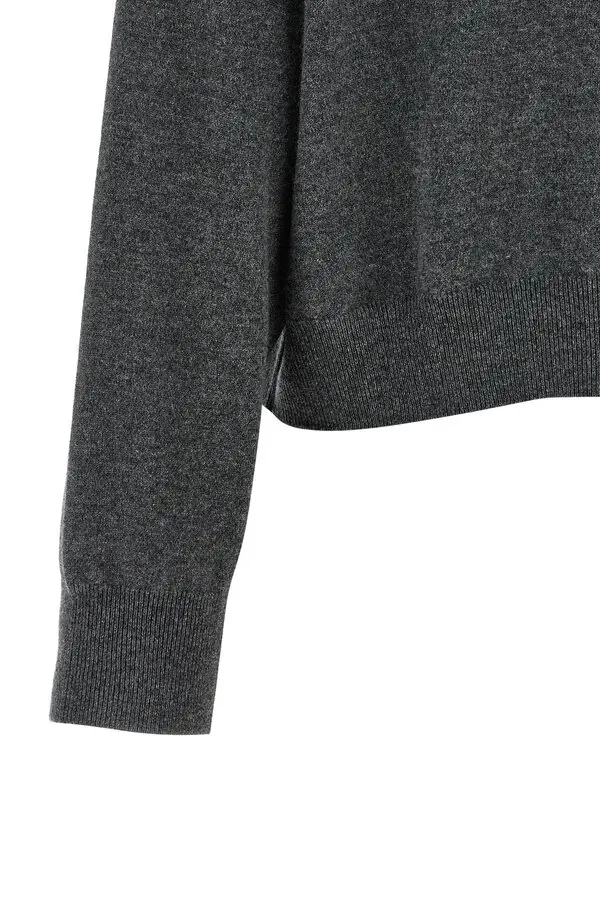 Brunello Cucinelli Sequined Turtleneck Long Sleeve Knitwear