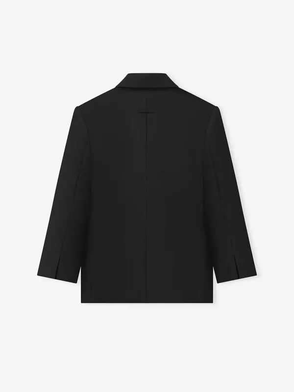 Fear Of God Double-breasted Shawl Collar Belted Wool Blazer
