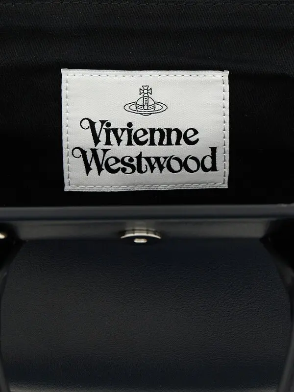 VIVIENNE WESTWOOD Pamela Logo Plaque Handbag