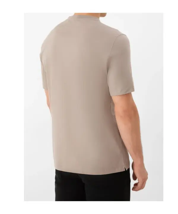 Brunello Cucinelli Logo Embroidered Crewneck T-shirt - Nude