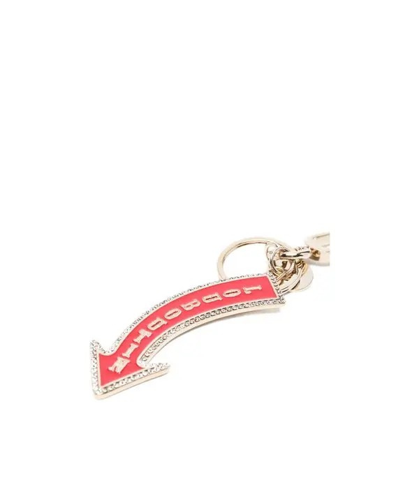 CHRISTIAN LOUBOUTIN Arrow Plaque Keychain