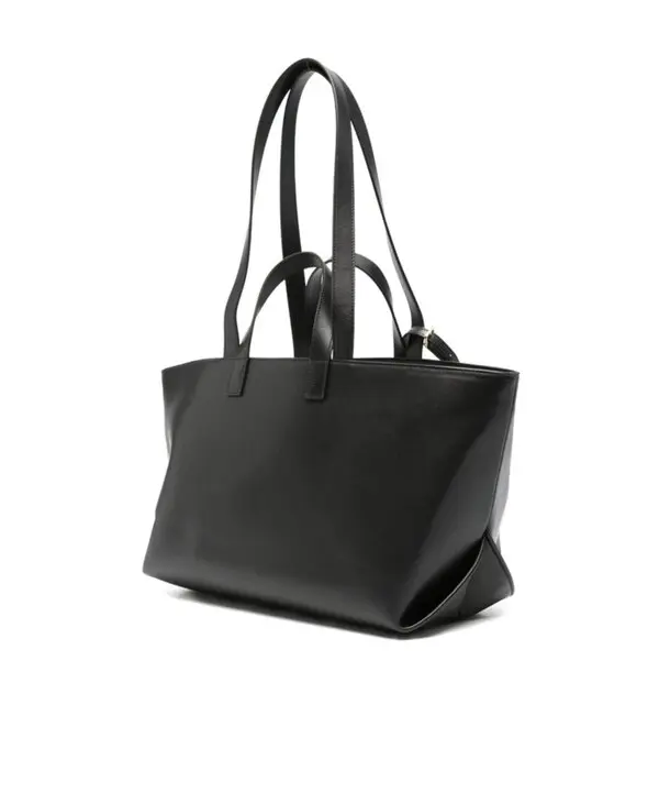 A.p.c. Le Drummer Logo-stamp Leather Tote Bag