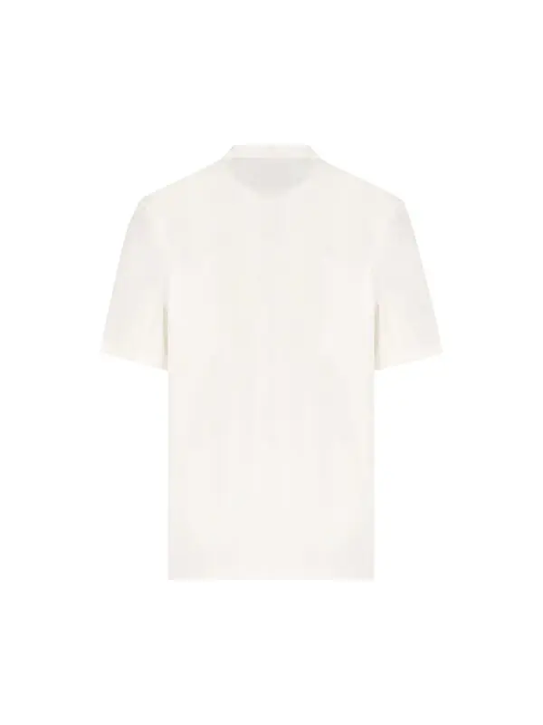 Brunello Cucinelli Logo Crew Neck T-shirt