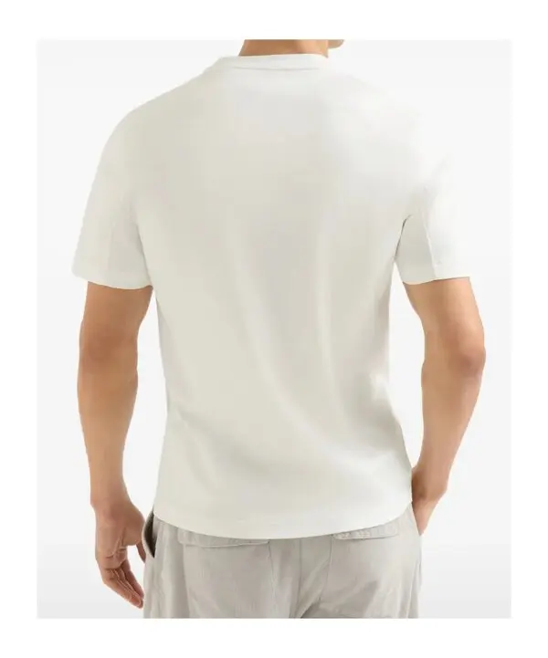 Brunello Cucinelli Logo Crew Neck T-shirt
