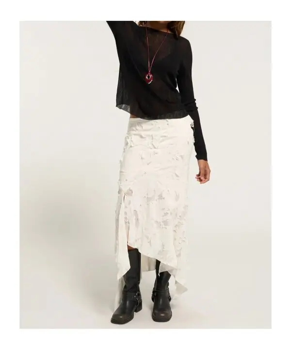 AVAVAV Asymmetrical Draped Skirt