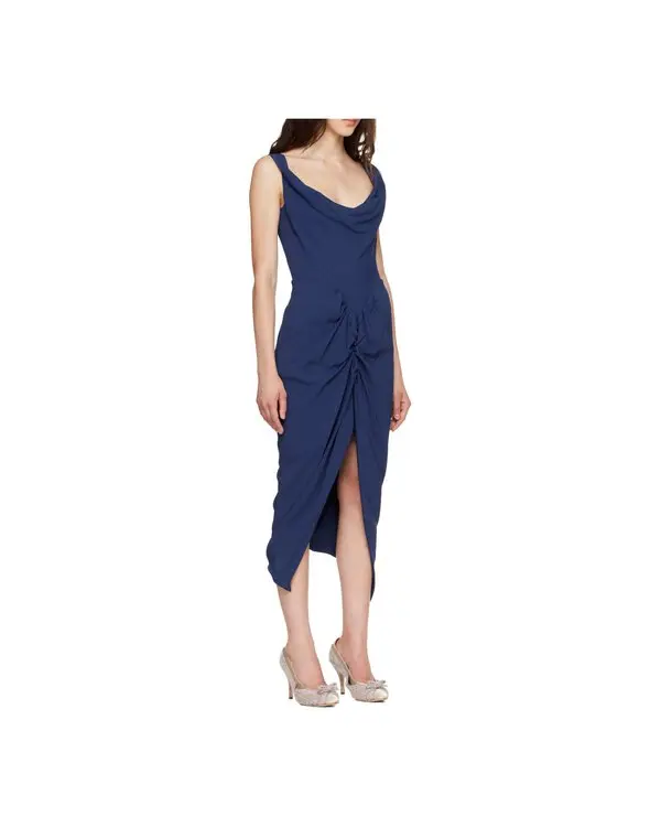VIVIENNE WESTWOOD Draped Sleeveless Dress