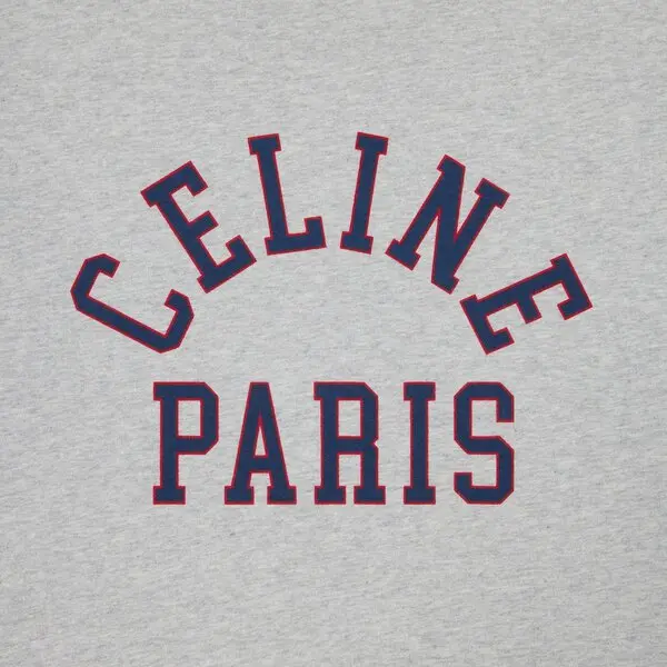 Celine Short-sleeved T-shirt With Crew Neck