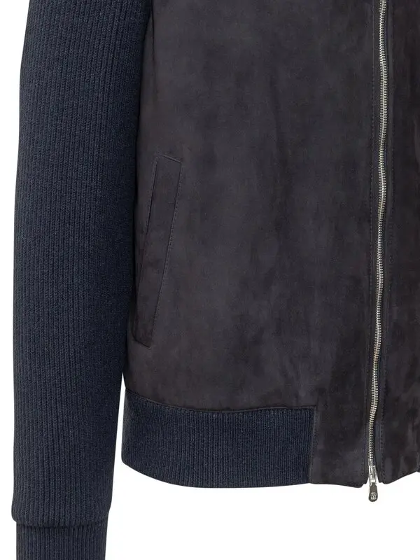 Brunello Cucinelli Zip-up Hooded Jacket - Black