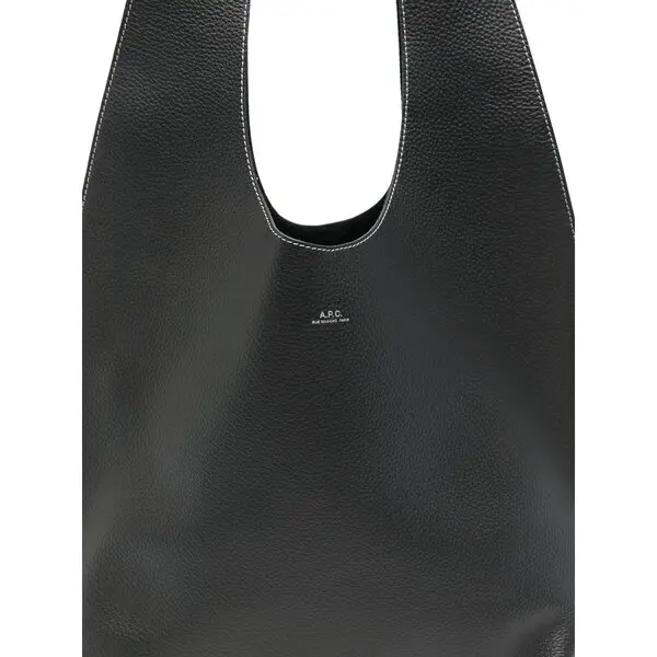 A.p.c. Letter Logo Shoulder Bag