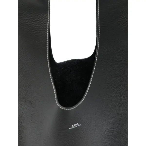 A.p.c. Letter Logo Shoulder Bag