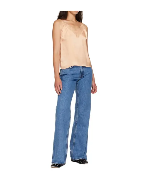 ANINE BING Wyatt Wide-leg Jeans