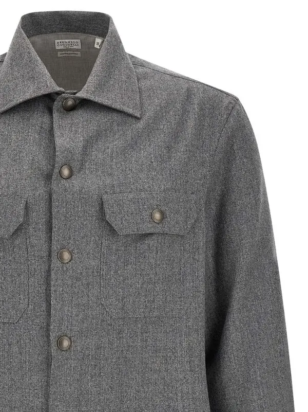 Brunello Cucinelli Buttoned Overshirt