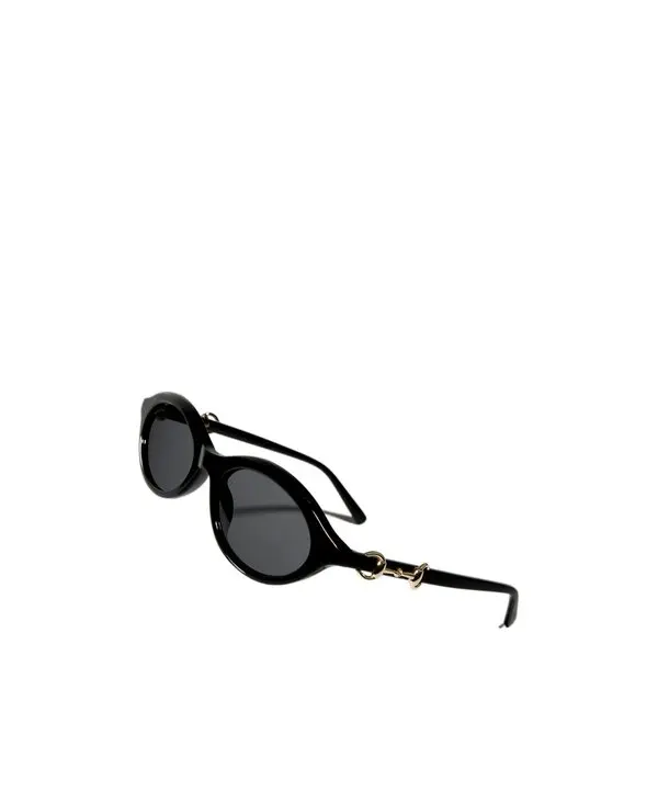 Gucci Oval Frame Sunglasses