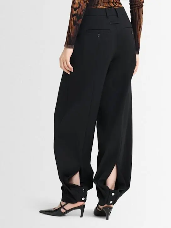 JEAN PAUL GAULTIER Tailored Trousers - Black