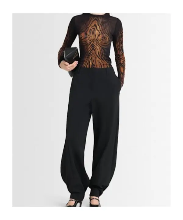 JEAN PAUL GAULTIER Tailored Trousers - Black
