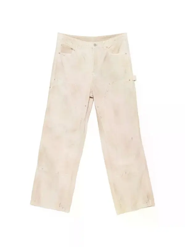 COLE BUXTON Distressed Panelled Jeans