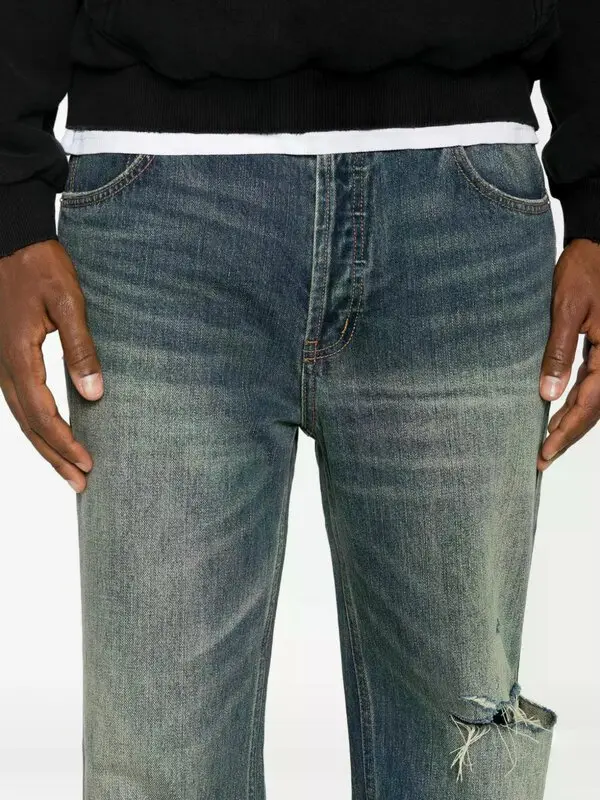COLE BUXTON Distressed Faded Jeans