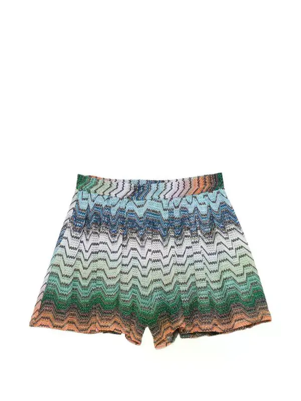 Missoni Zigzag Knit Shorts