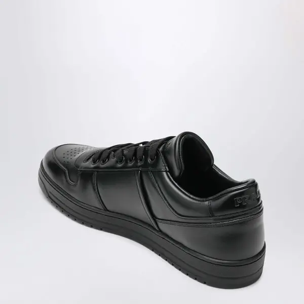 Prada Leather Triangle-logo Sneakers
