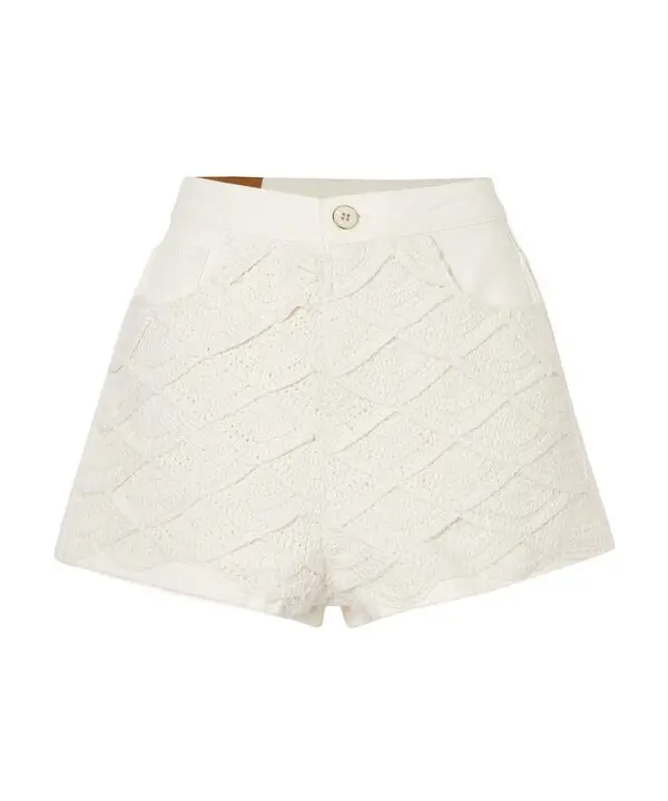 Farm Rio Pocket Shorts - White