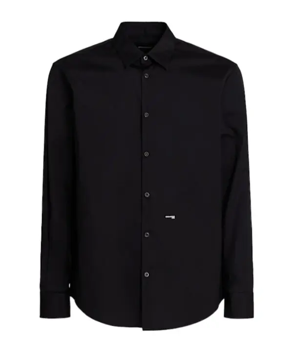 Dsquared2 Relax Dan Cotton Blend Shirt - Black
