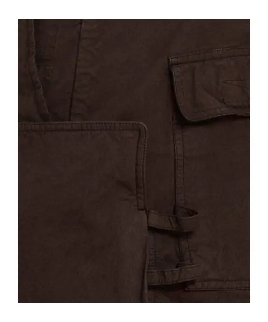 Rick Owens Stefan Cotton Cargo Shorts - Black
