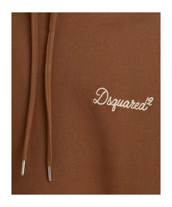 Dsquared2 Relaxed Fit Hoodie With Signature Logo