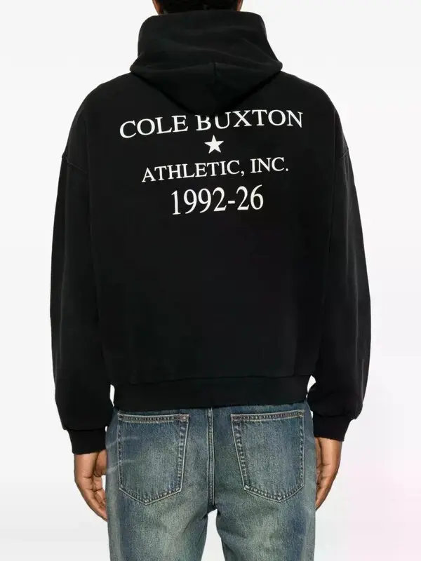 COLE BUXTON Logo Print Hoodie