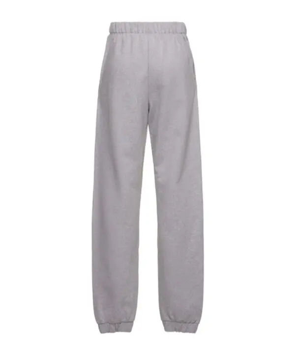 Attico Elastic Waist Sweatpants With Letter Pattern