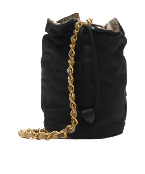 Burberry Horseshoe Chain Pouch Bag