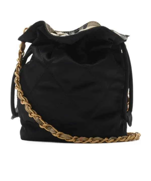 Burberry Horseshoe Chain Pouch Bag