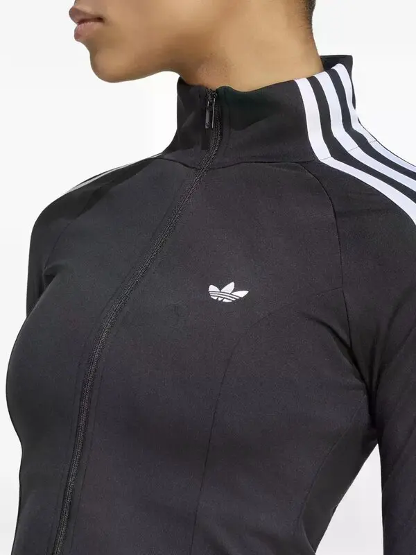 Adidas Side-stripe Zip-up Track Jacket