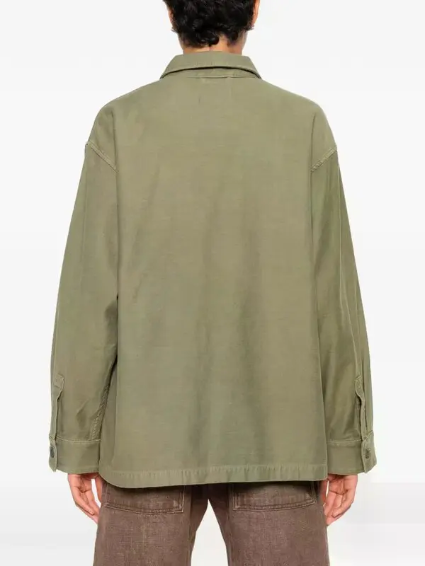 NILI LOTAN Howard Button-up Chest Pocket Shirt