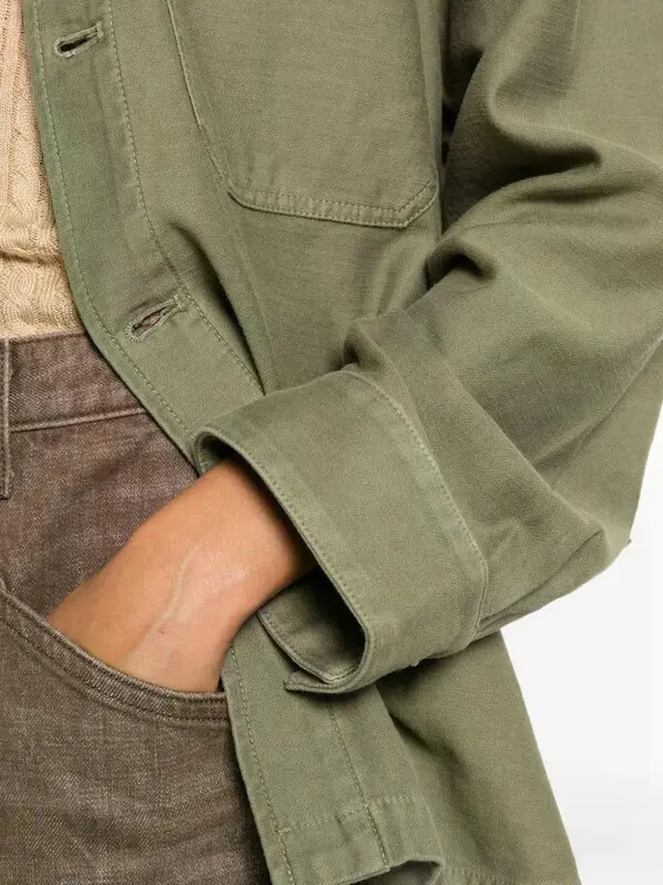 NILI LOTAN Howard Button-up Chest Pocket Shirt
