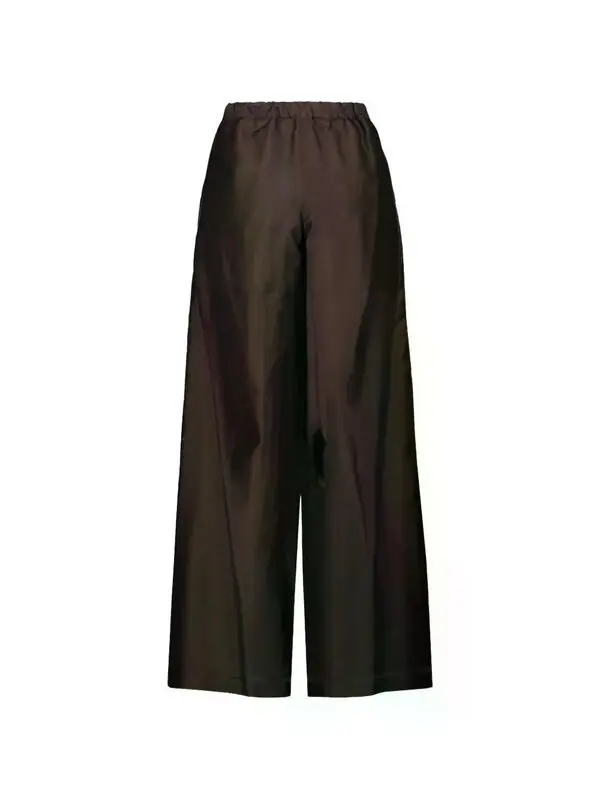 DRHOPE Sheer Wide-leg Trousers
