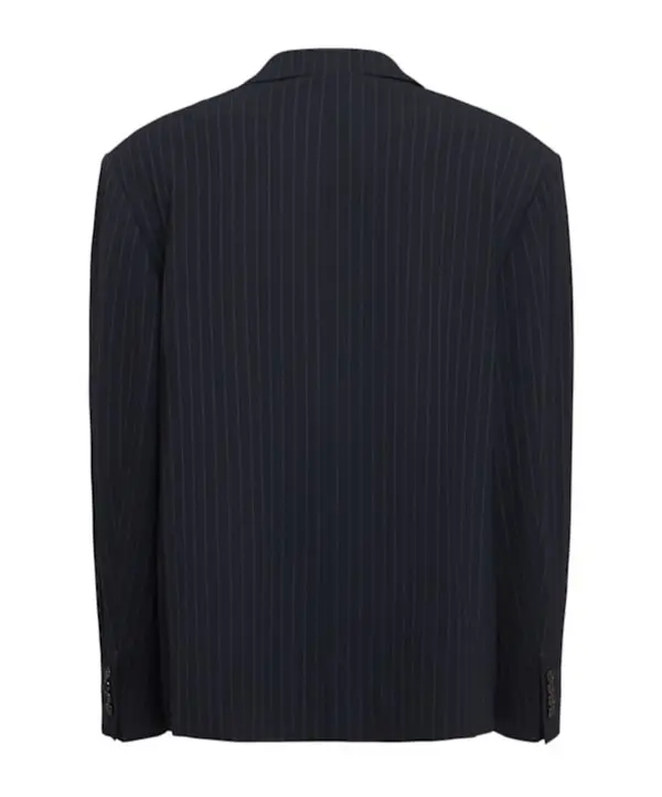 Acne Studios Pinstripe Viscose Jacket