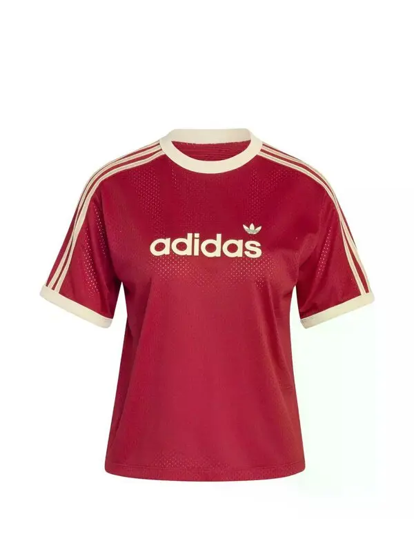 Adidas Logo Print Mesh T-shirt