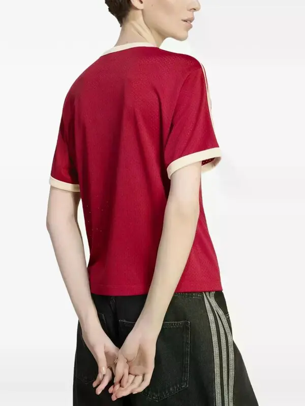 Adidas Logo Print Mesh T-shirt