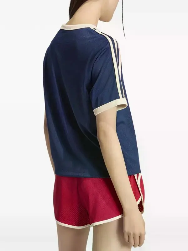 Adidas Logo Print Mesh T-shirt