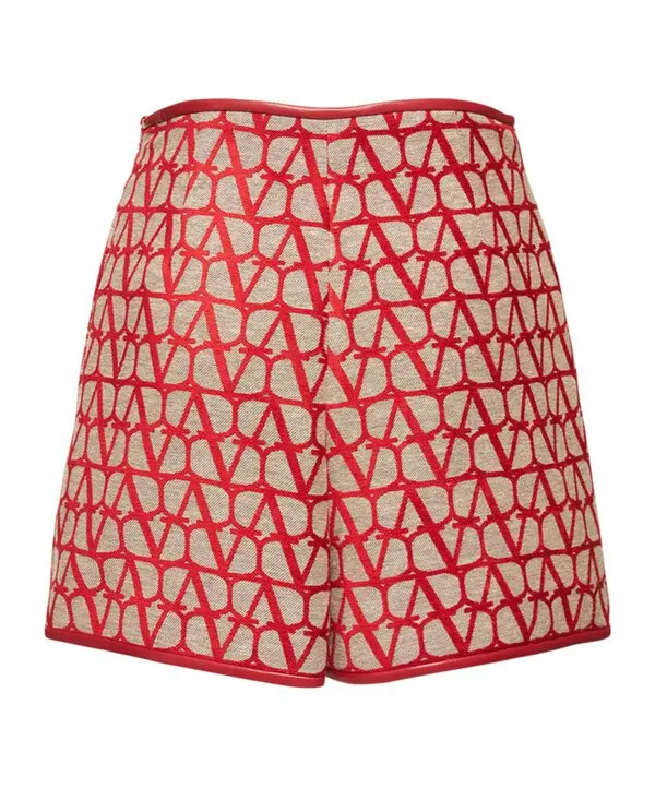 Valentino Garavani Logo Print Shorts