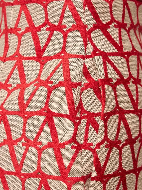 Valentino Garavani Logo Print Shorts