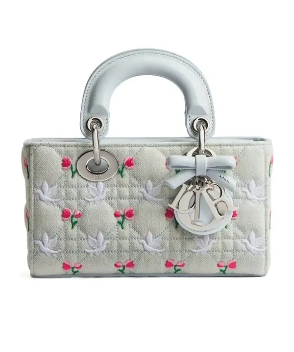 Dior Lady D-joy Bag - Gray