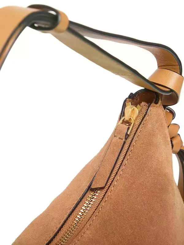 Tommy Hilfiger Suede Shoulder Bag