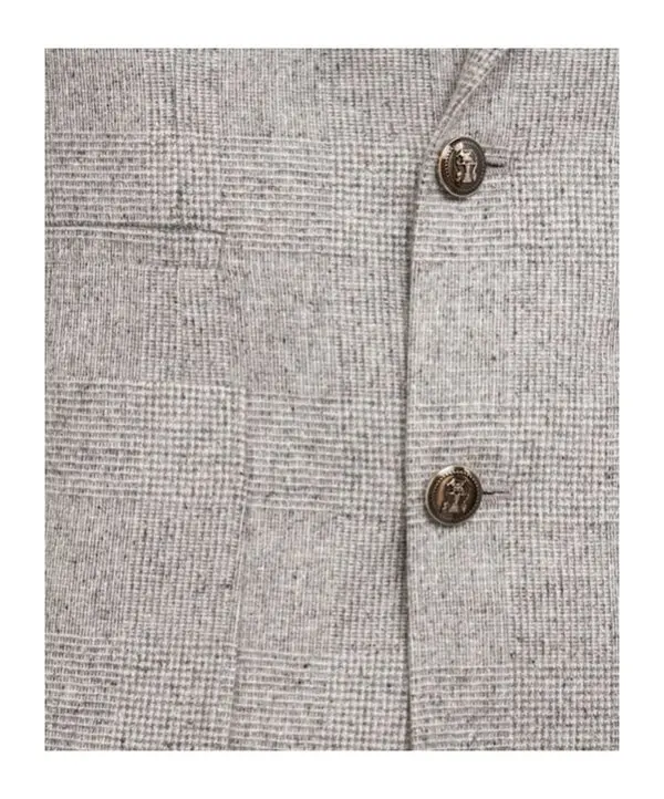 Brunello Cucinelli Double Breast Silk Blend Suit