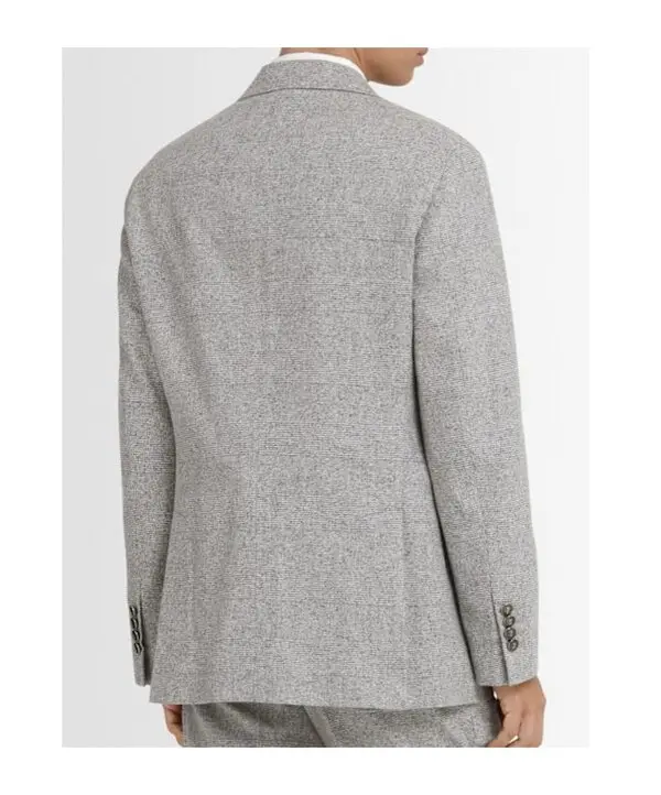 Brunello Cucinelli Double Breast Silk Blend Suit