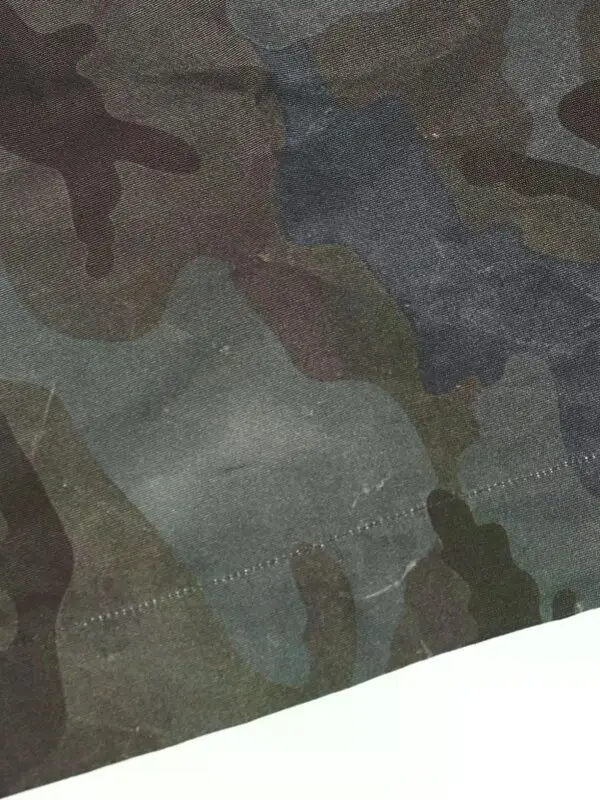 Prada Double Match Camouflage-print Shirt