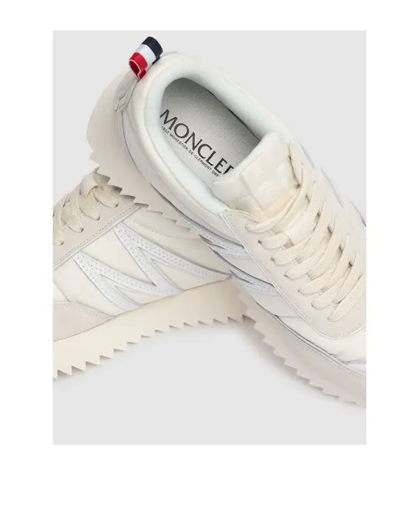Moncler Lace-up Sneakers With Logo Detail